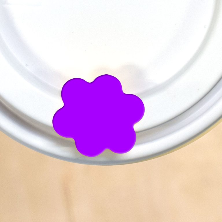 Flower-Shaped Caps - Purple - Cruzin Cap