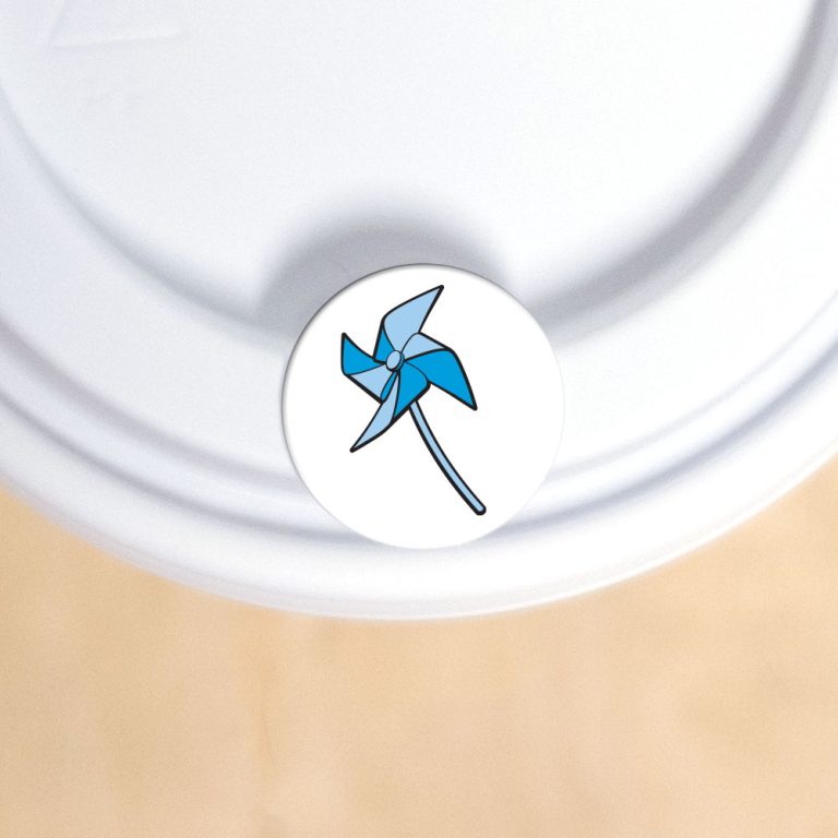 Pinwheel Pack for Child Abuse Prevention Caps - Cruzin Cap