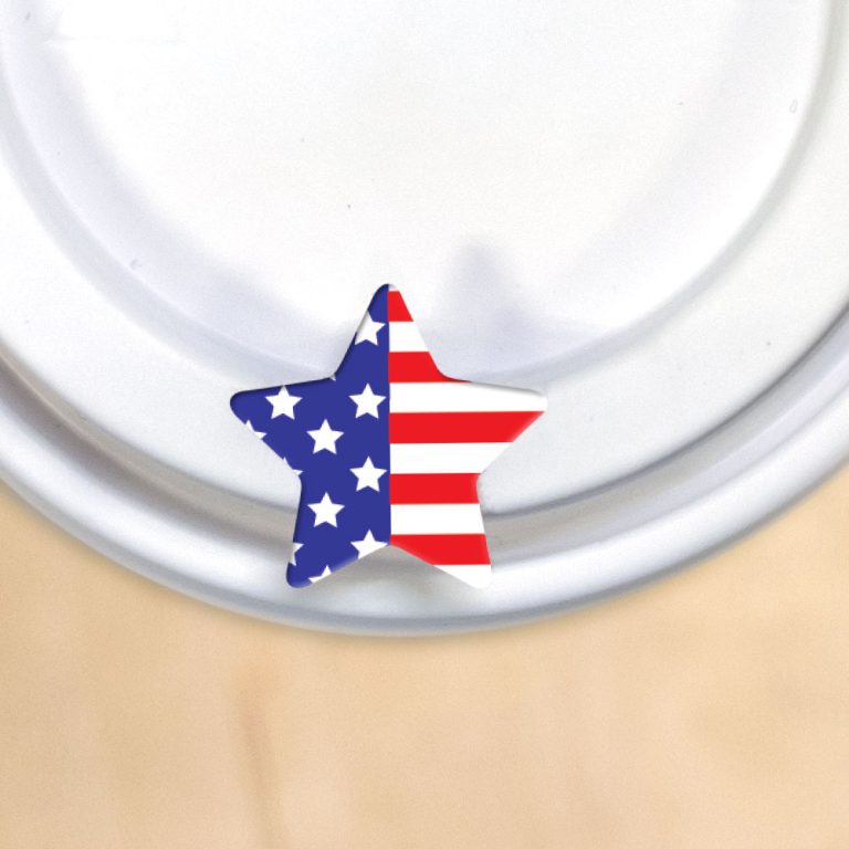 Star-Shaped Caps - USA Flag - Cruzin Cap
