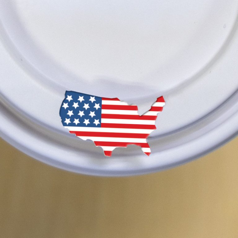 USA-Shaped Flag Caps - Cruzin Cap